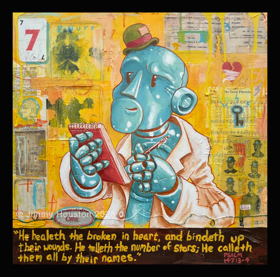 Thread and Keys: Heal – Jimmy Houston Art