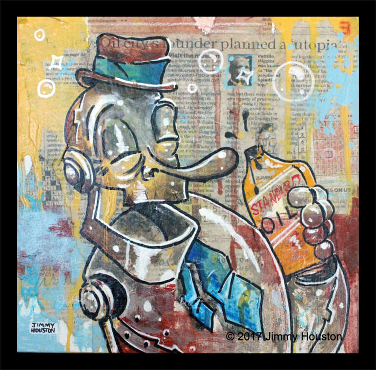 Oil City – Jimmy Houston Art