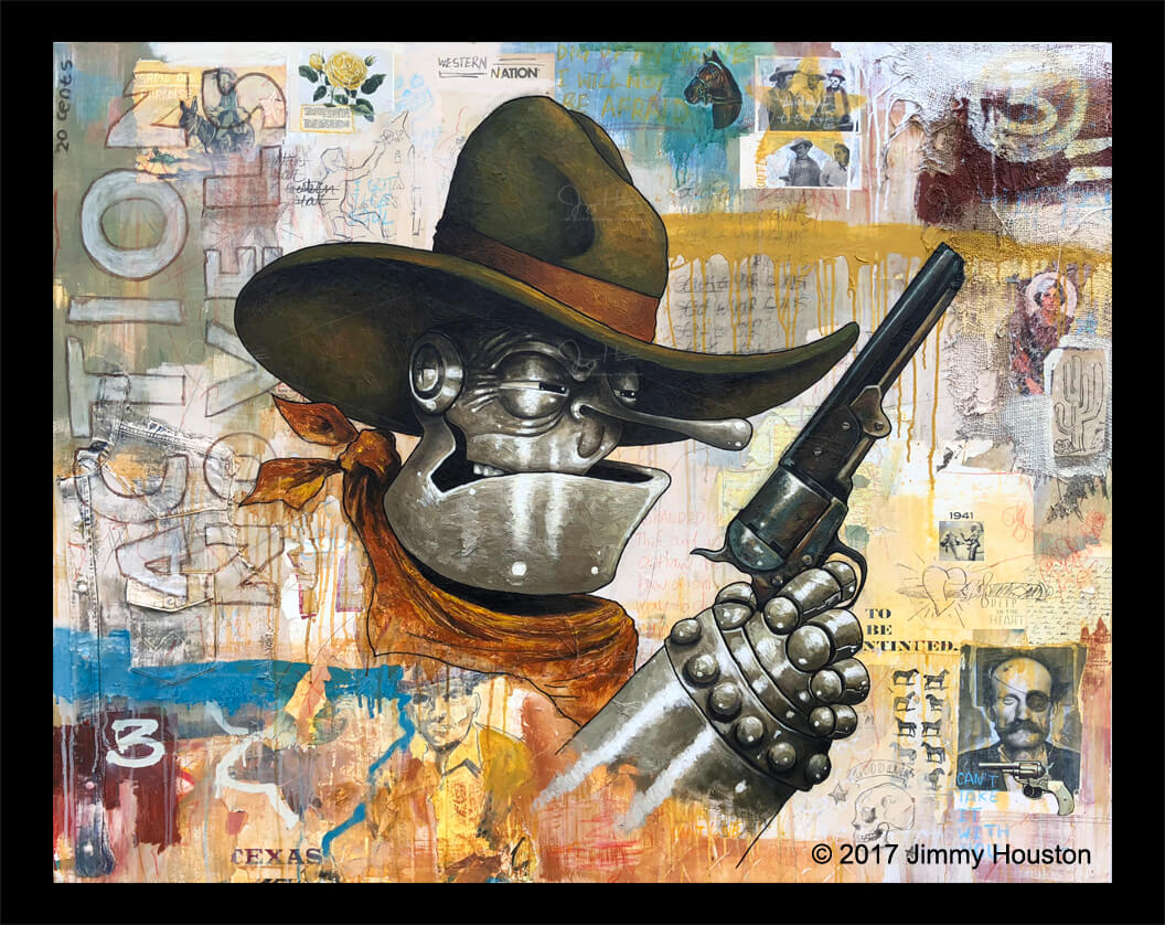 Stick To Your Guns artist proof – Jimmy Houston Art